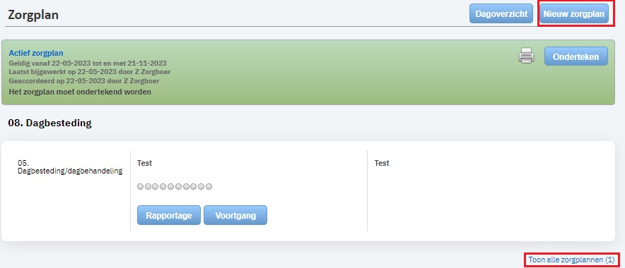 Opstellen Zorgplan - Samenwerkende Zorgboeren Zuid